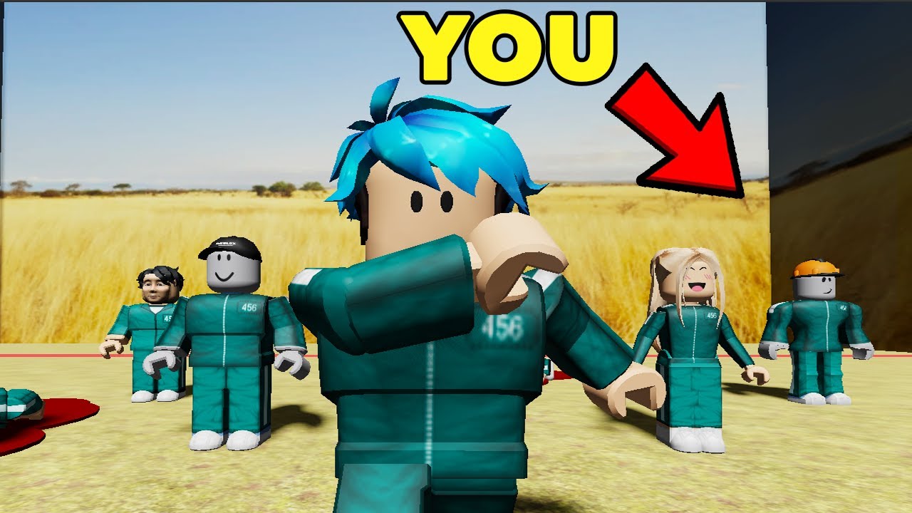 ROBLOX SQUID GAMES with YOU! - YouTube