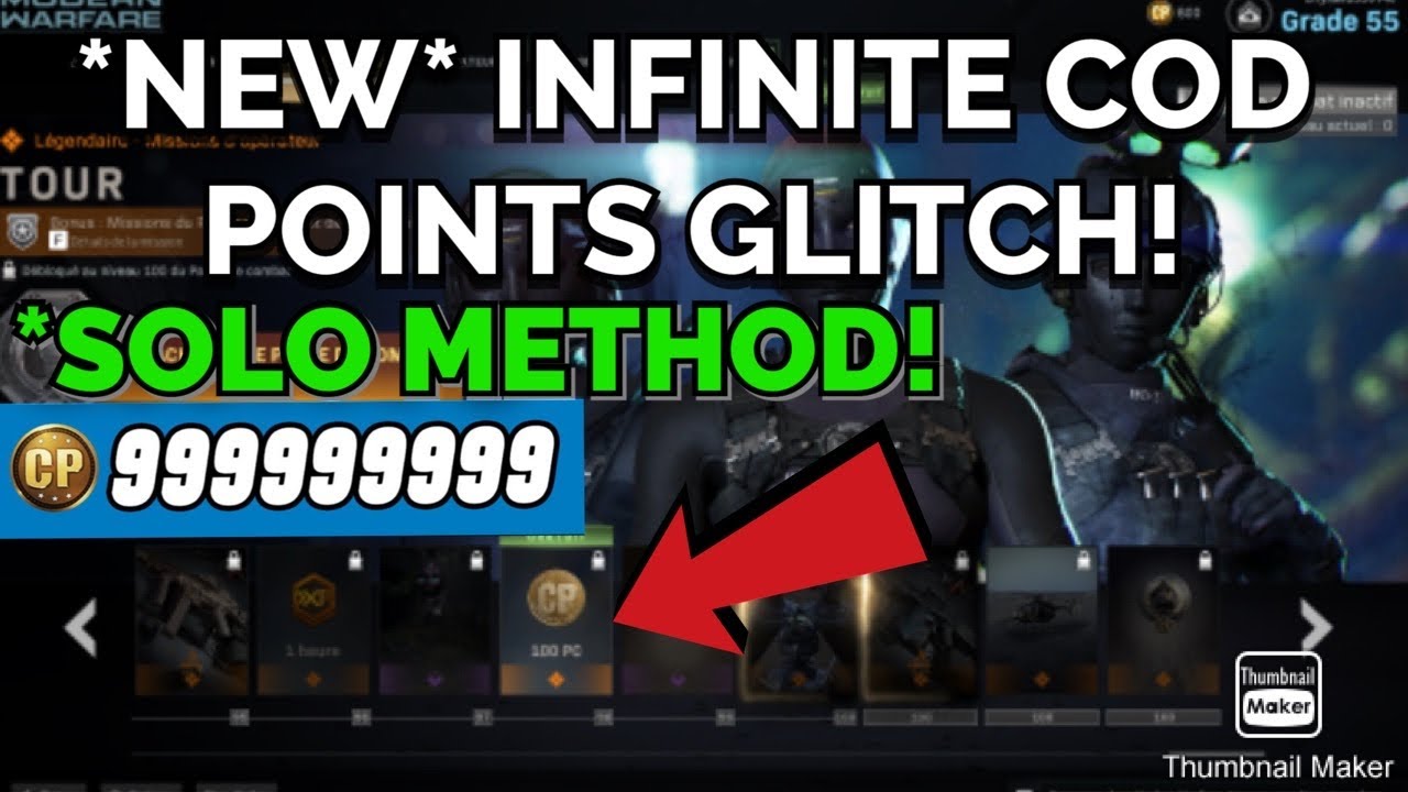 WARZONE *NEW* INFINITE COD POINTS GLITCH!! (SEASON 4) SOLO METHOD - YouTube