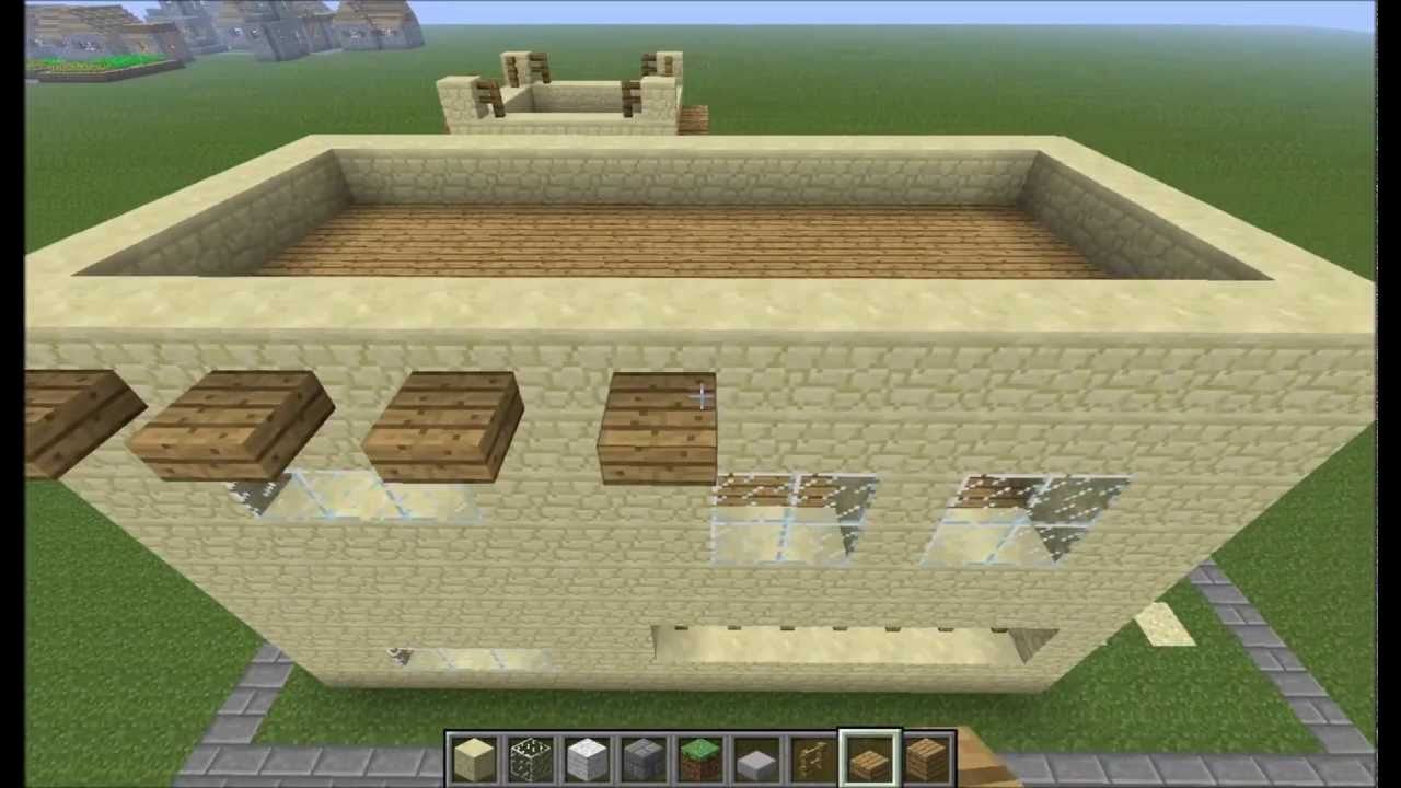 Minecraft lets build-Mexican style house - YouTube