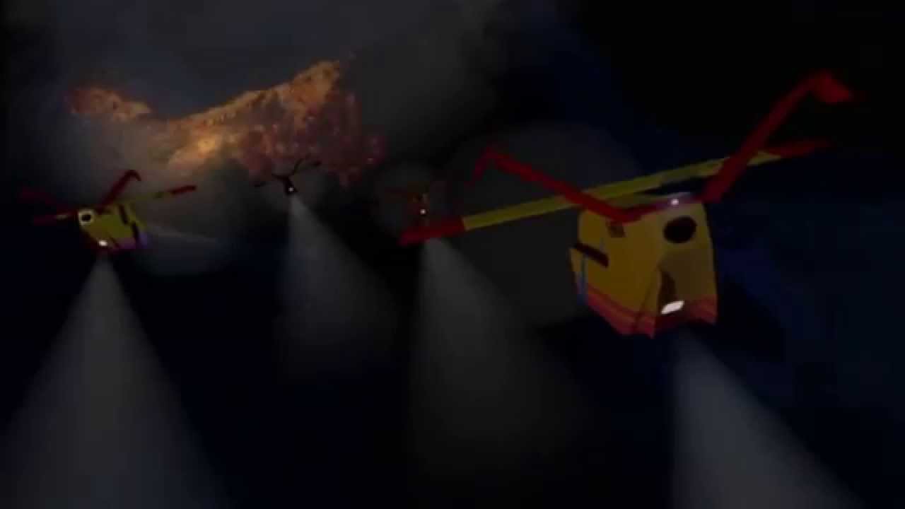 NITROFIREX Unmanned Night Aerial Firefighting - YouTube