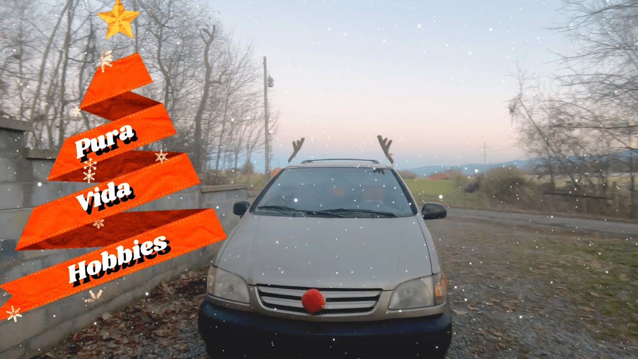Convertimos nuestro carro en un Reno Para Navidad / Reindeer Car ...