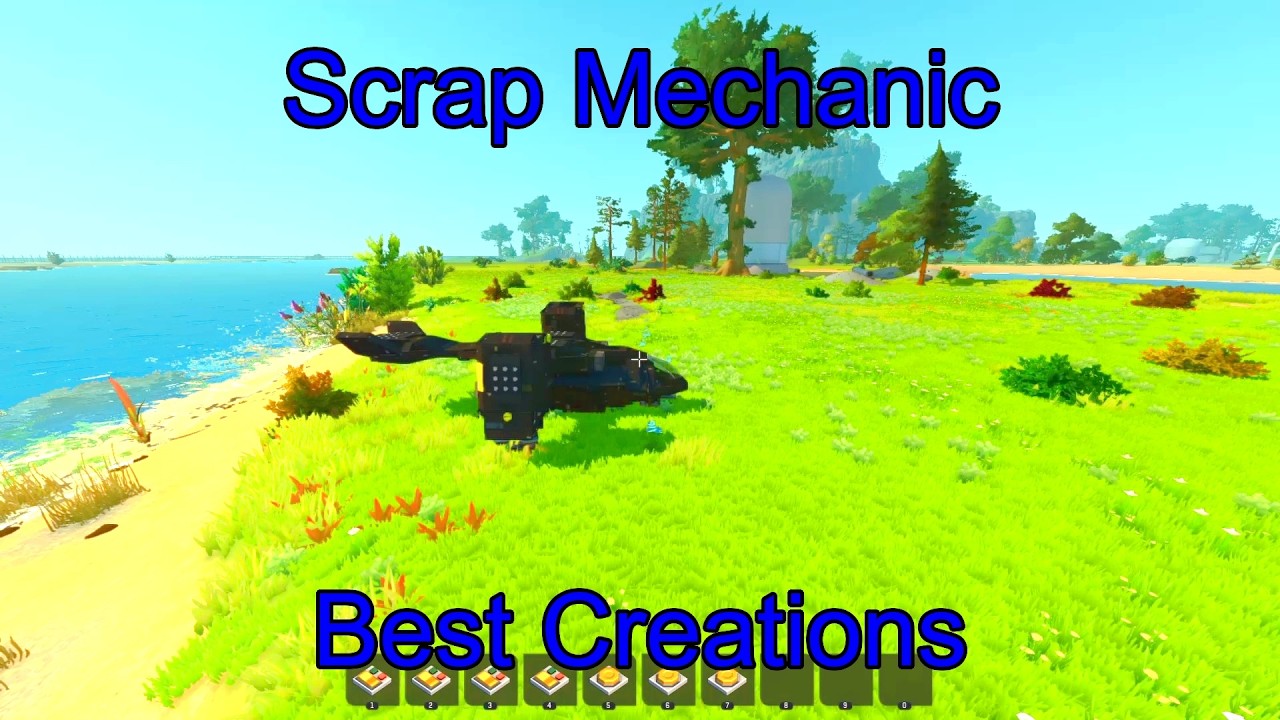 Spotlight on Scrap Mechanic: Best Pixel Art, Builds, and Ingenious Drop ...