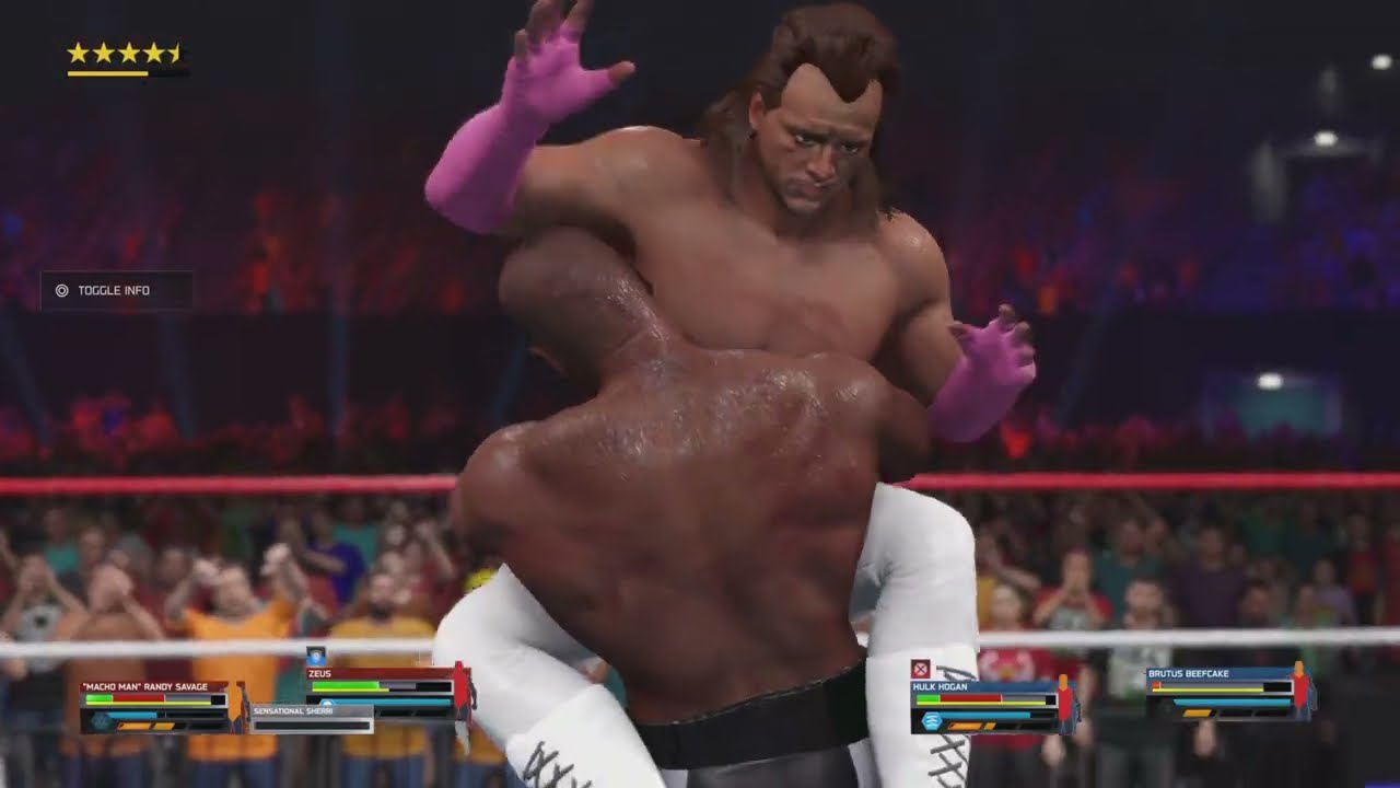 Summerslam 89 Zeus & "Macho Man" Randy Savage 🆚 Hulk Hogan & Brutus ...