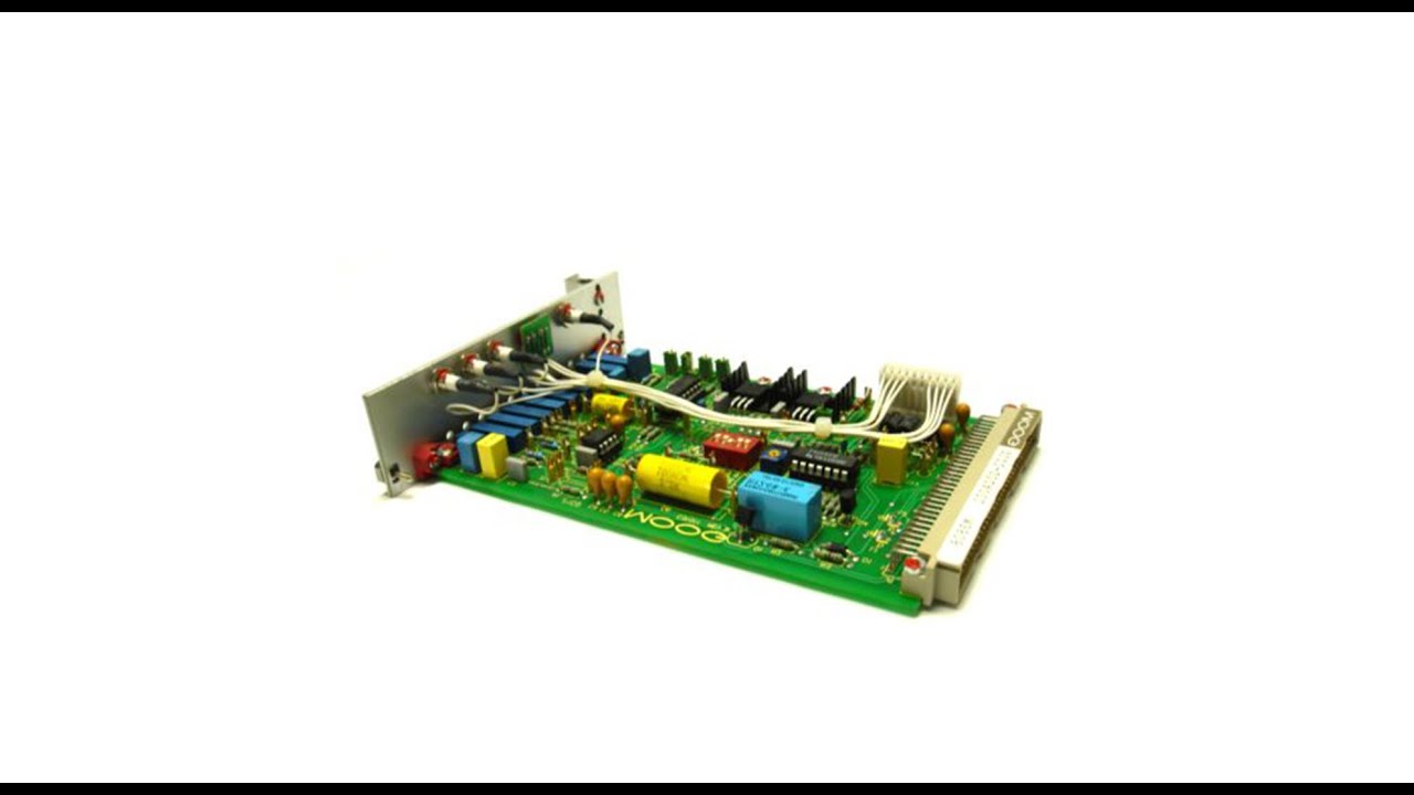 MOOG G122 202 A001 PCB Board - YouTube