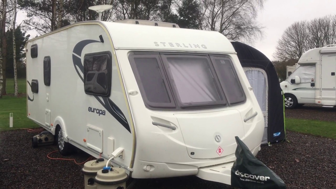 Forfar Lochside, Caravan & Motorhome Club site - YouTube
