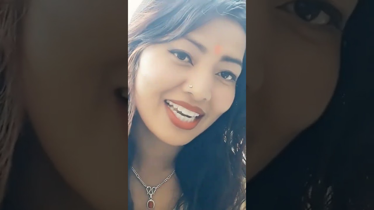 Gorgeous Expression of beautiful Tharuni girl ️ - YouTube