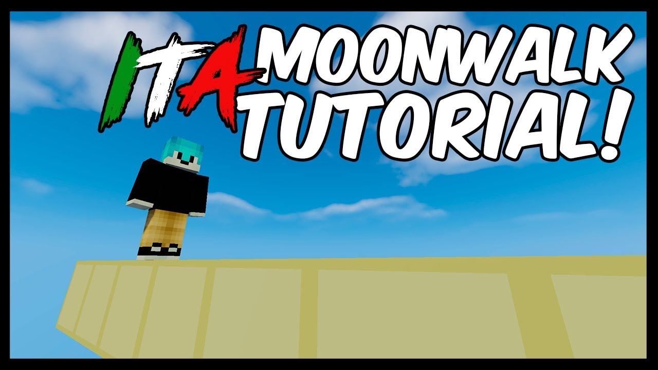 How to Moonwalk! | Minecraft Tutorial [ITA] - YouTube