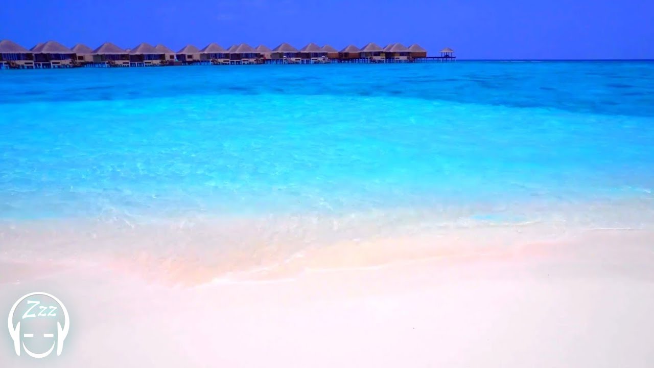 Ocean Sounds ~ Maledives Beach Perfection ~ Fantastic Soothing SoundZzz ...