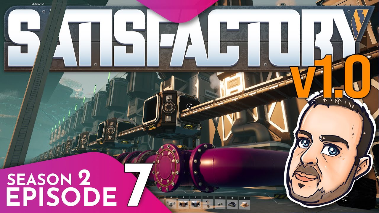Satisfactory v1.0 Let's Play - Episode 7 - New Mega Base Foundations ...