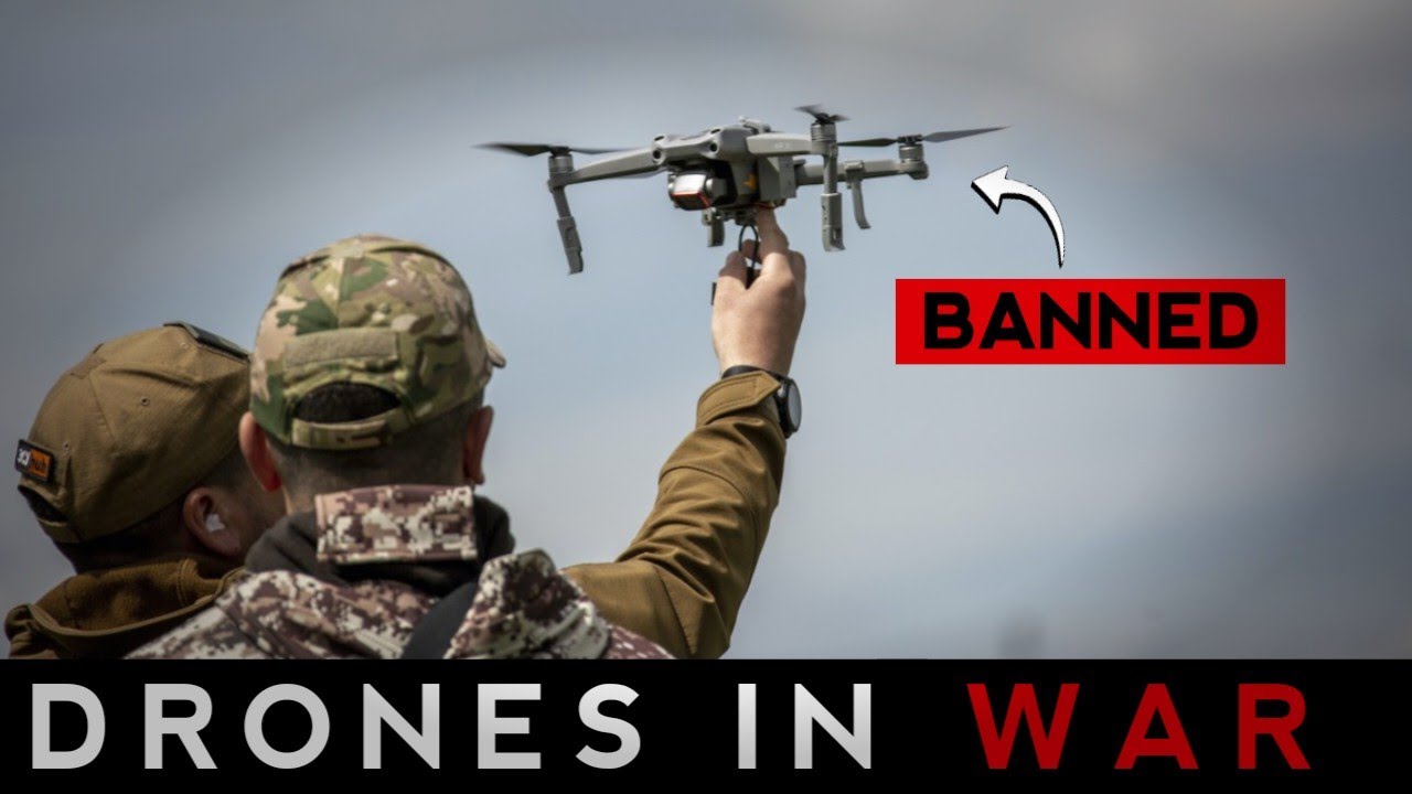 The involvement of drones is changing war strategy, then banned - YouTube