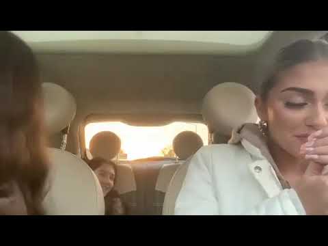 Smoking fetish in car
