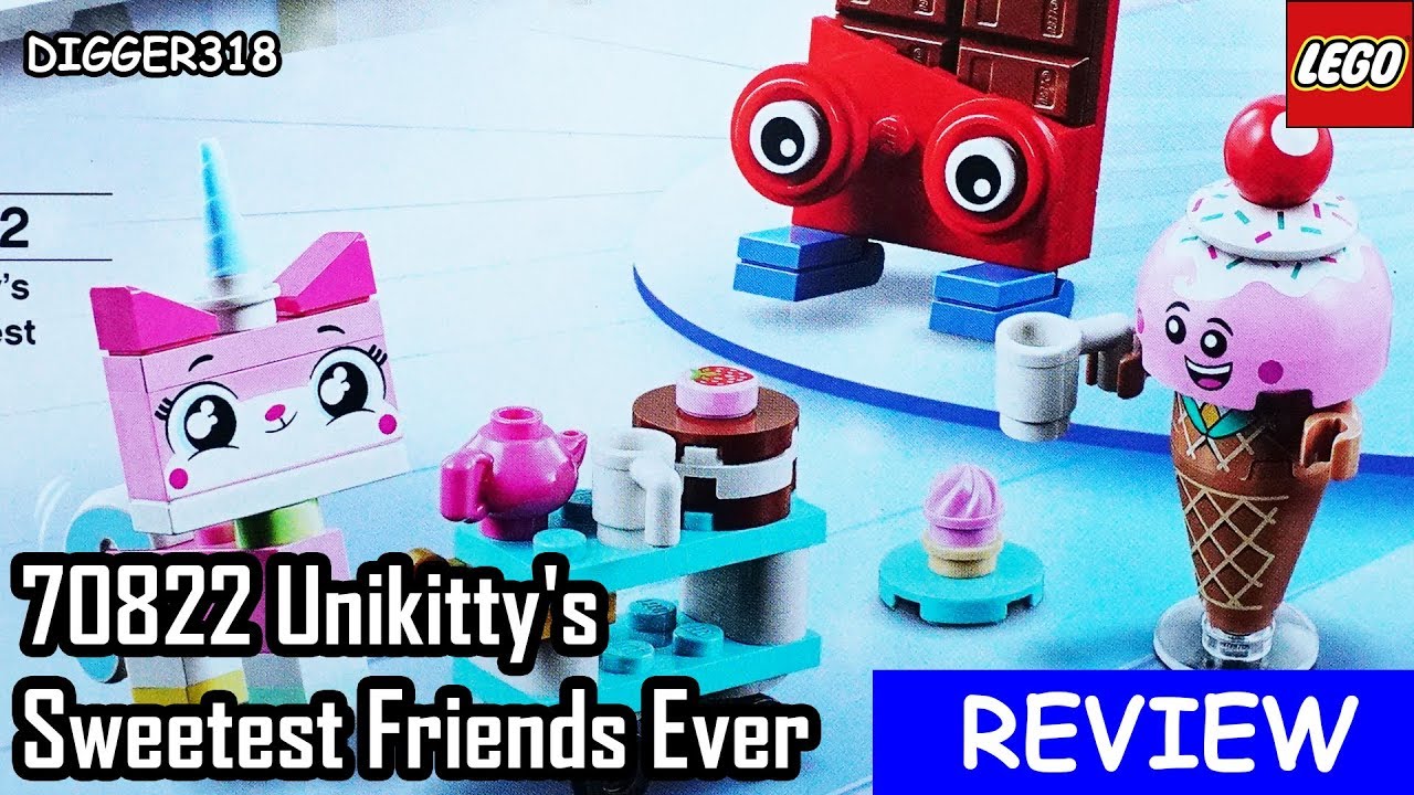 Lego 70822 Unikitty's Sweetest Friends Ever Lego Movie 2 Review - YouTube