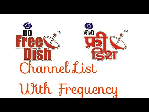DD Free Dish / DD Direct Plus Channel List with Signal Frequency - YouTube