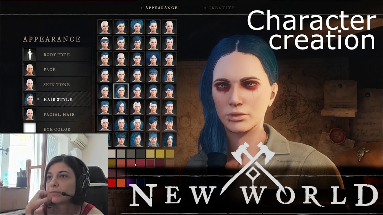 🙄 New World Closed Beta - Female Character Creation - YouTube