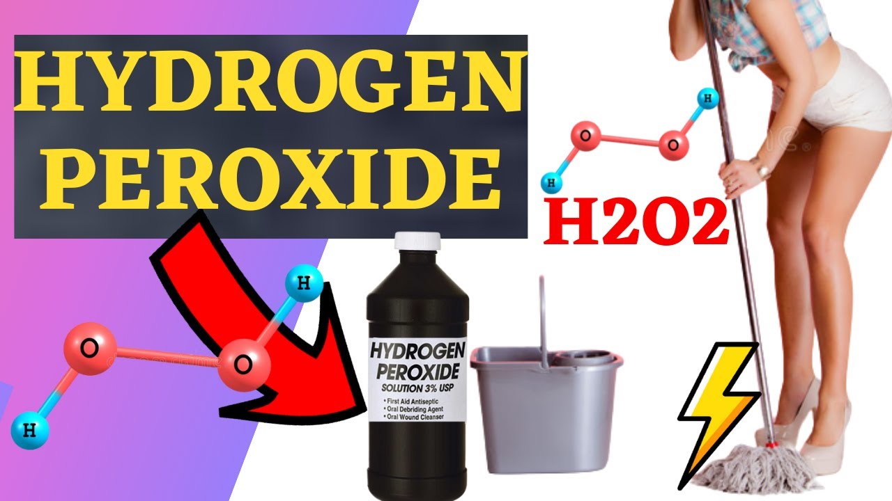 H2O2 Hydrogen peroxide mop on flor Review - YouTube