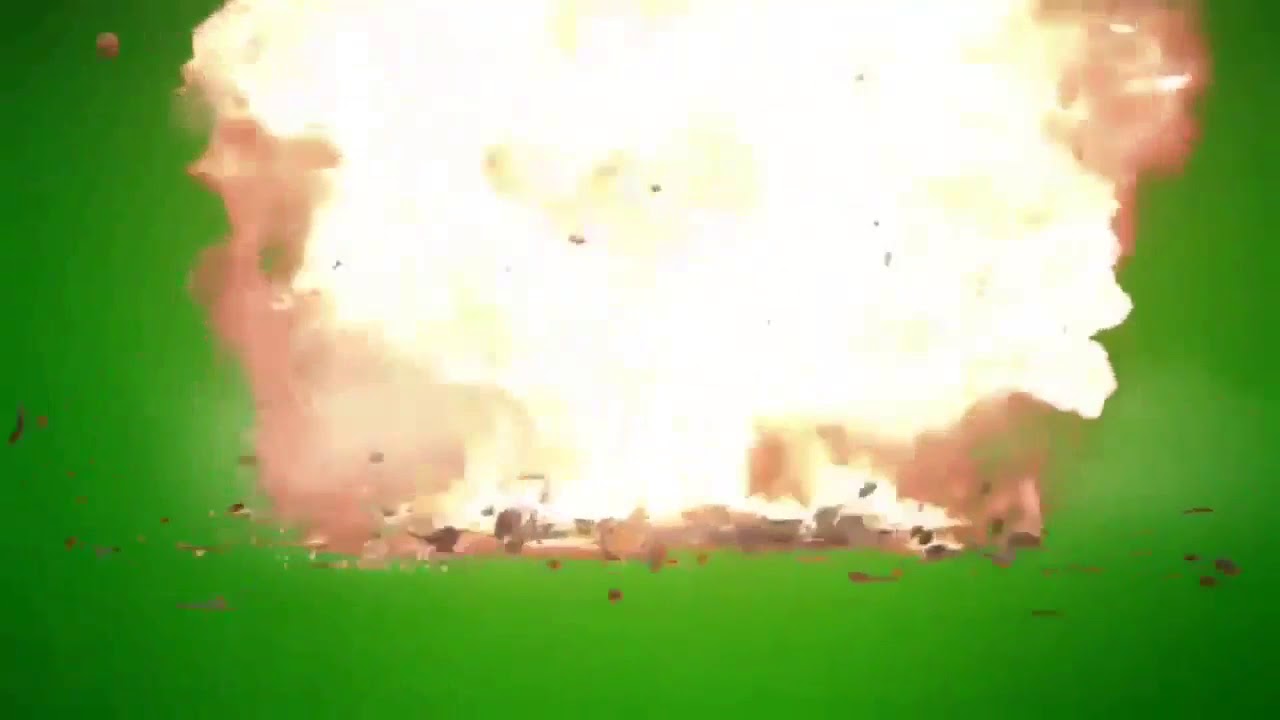 Green screen Bom ledakan😃 - YouTube