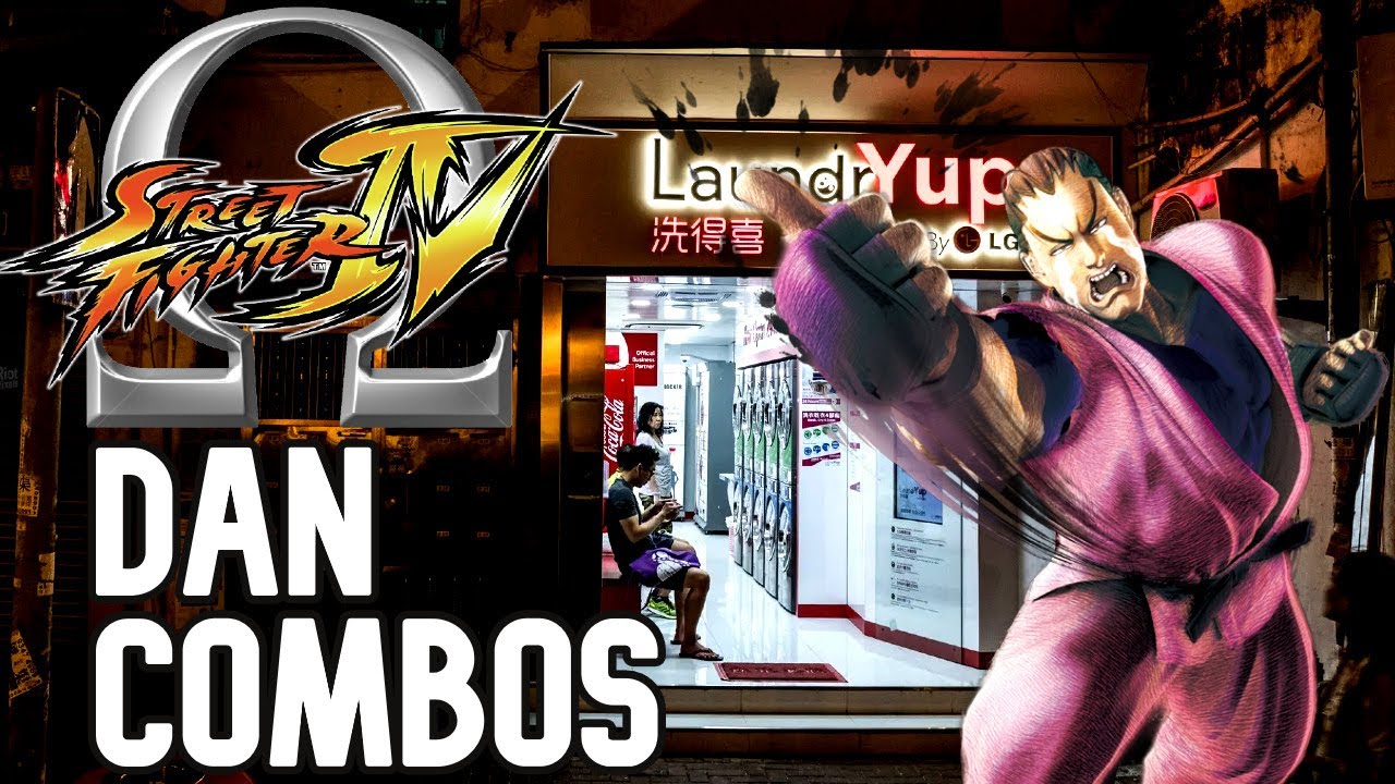 "A Serious Dan" Street Fighter 4: Omega Mode Dan Combos - YouTube