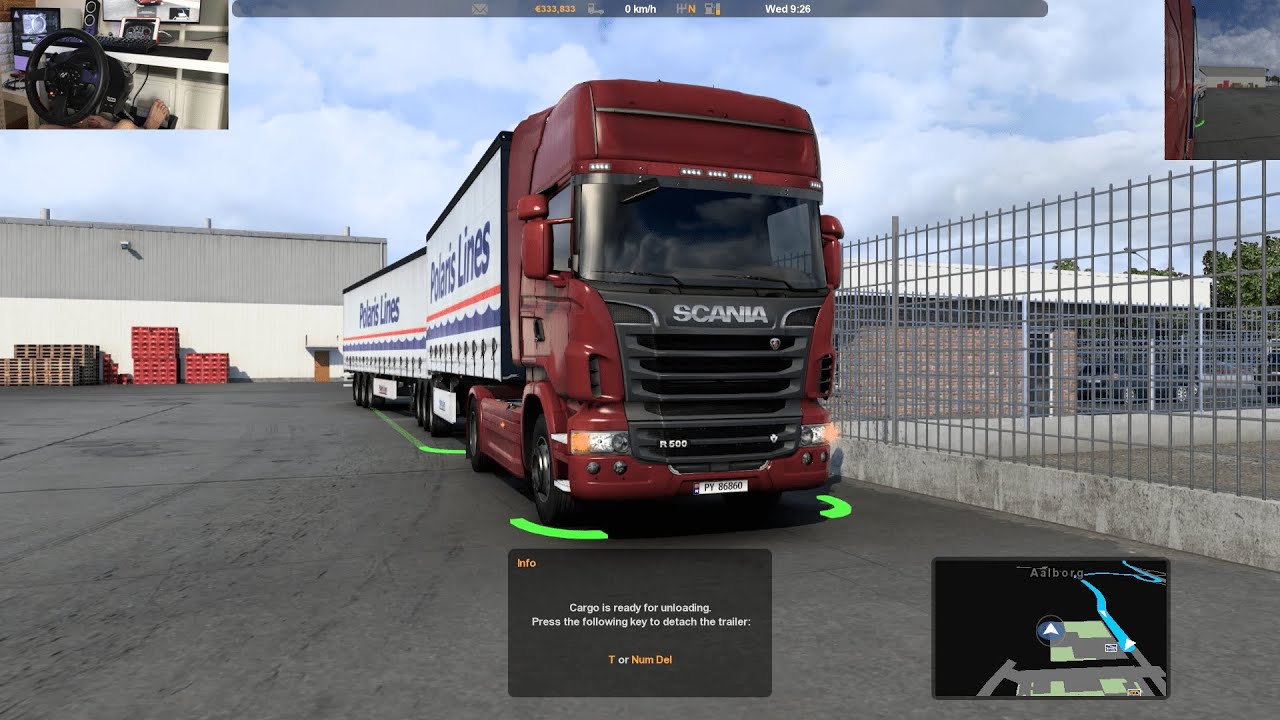 Euro Truck Simulator 2 - SCANIA R 2009 Topline 500 hp (368kW) - YouTube