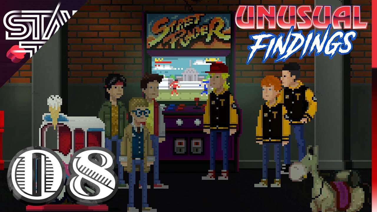 Playing Some Games at the Arcades in UNUSUAL FINDINGS - Ep 8 - YouTube