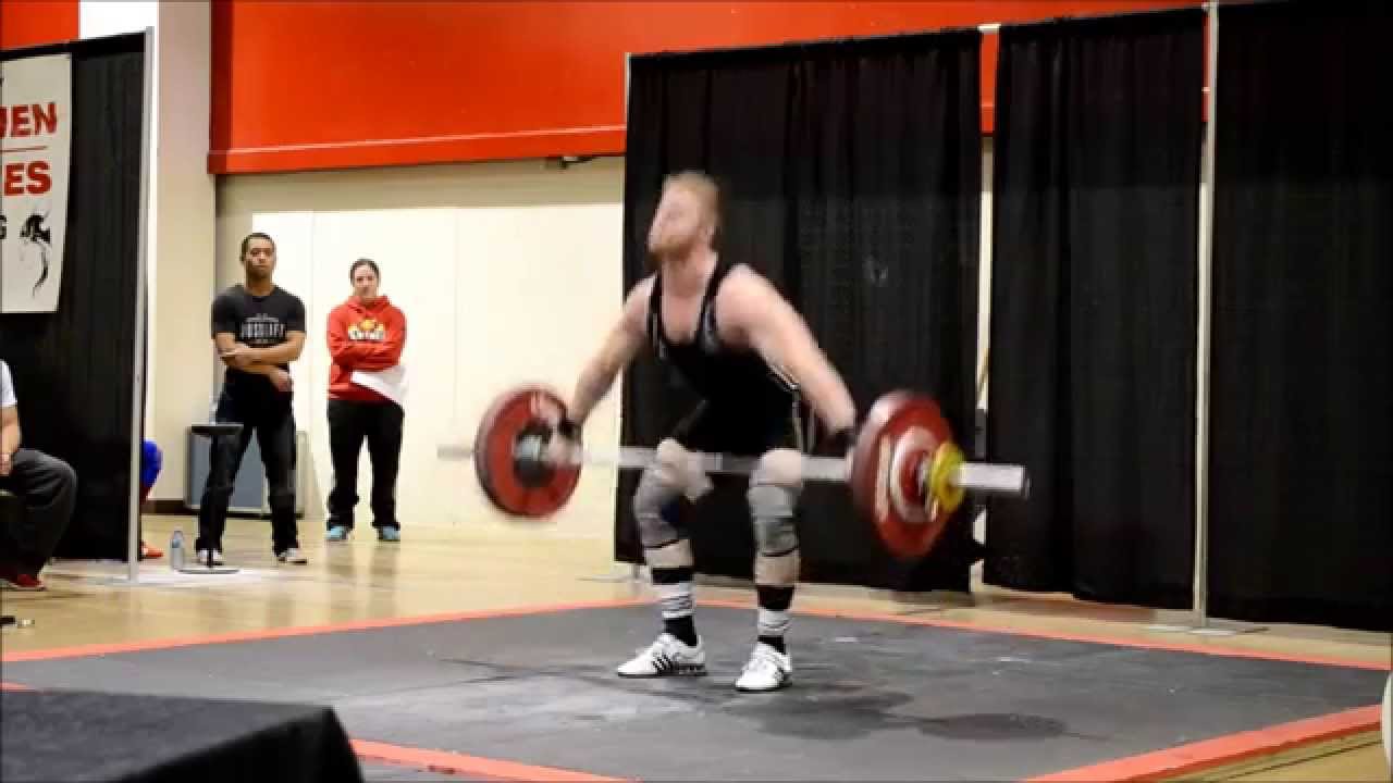 2014 Ray Hamilton Classic - Justin Reeson (m94kg) Weightlifting - YouTube
