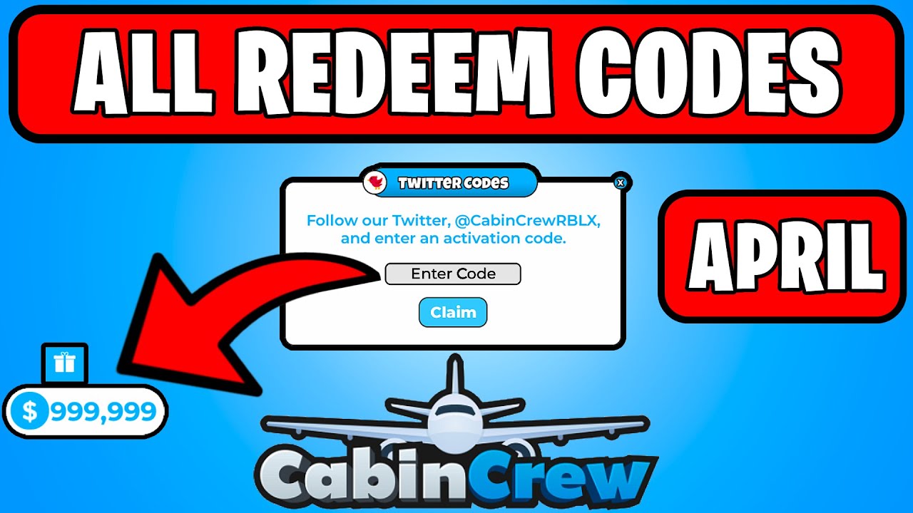CABIN CREW SIMULATOR ALL WORKING CODES FOR APRIL 2025 ROBLOX - YouTube