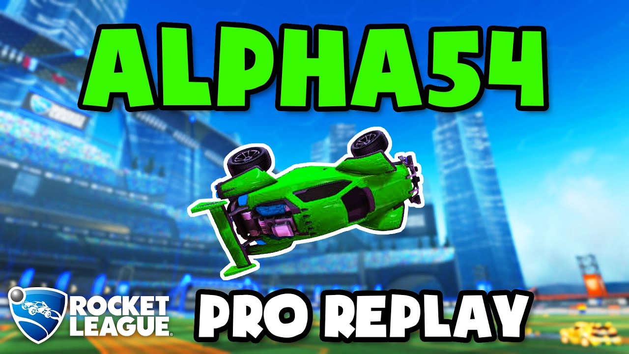 Alpha54 Pro Ranked 3v3 POV #125 - Rocket League Replays - YouTube