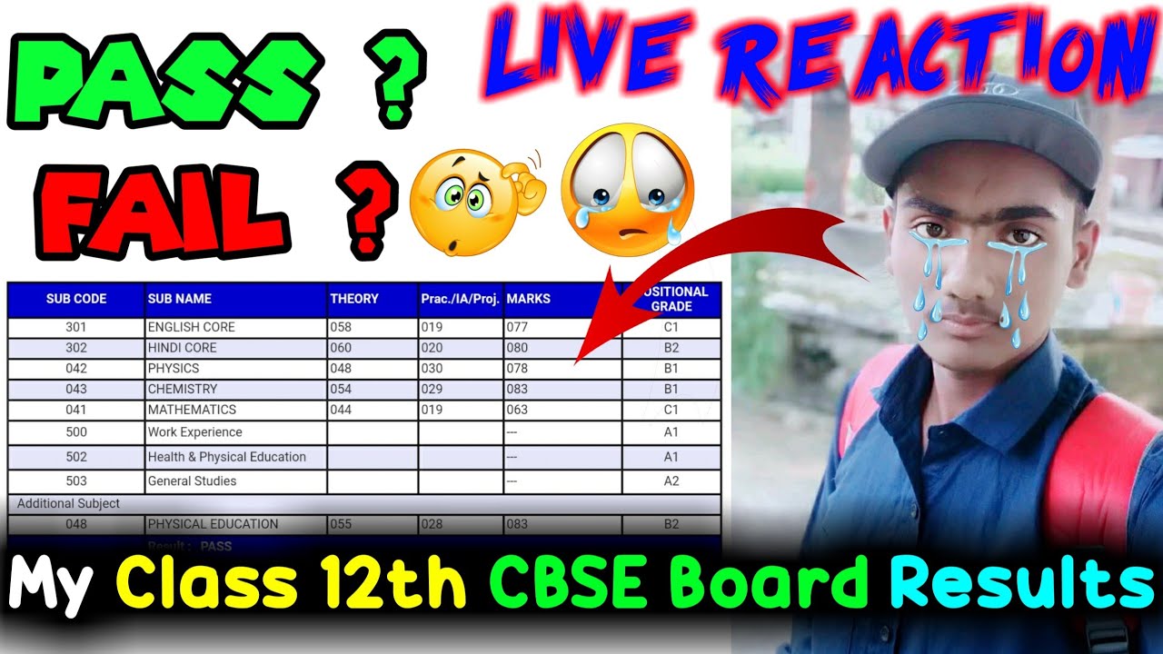 Checking My Class 12th CBSE Board Results🙂Pass?🎉/Fail?😭 *LIVE REACTION ...