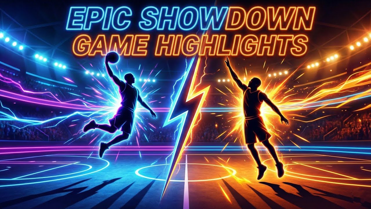 🔥 EPIC SHOWDOWN | GAME HIGHLIGHTS 🏀⚡ - YouTube