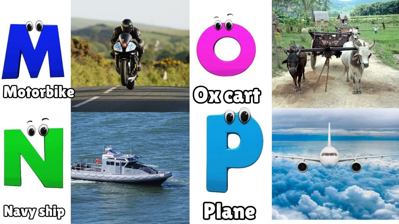 ABC Song Phonics, Transportation Song, ABC Song, Alphabet Educational ...