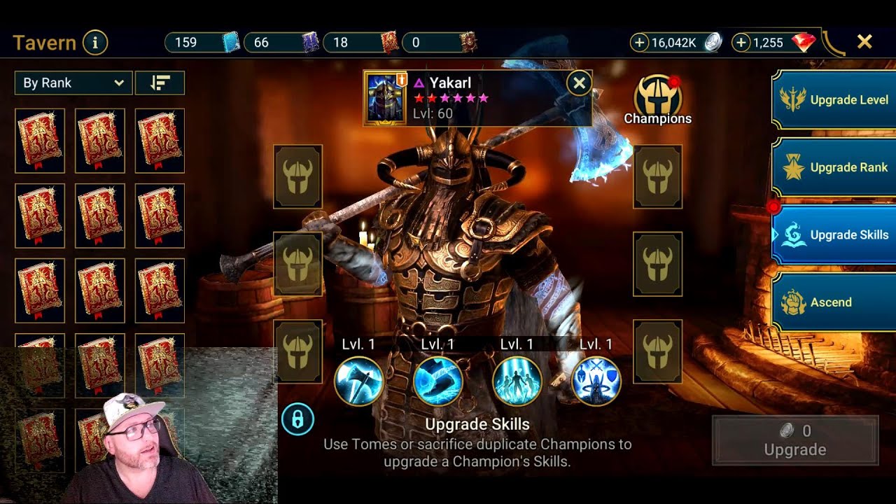 Raid Shadow Legends: CvC Points grab...Yakarl skill up 9NOV23 - YouTube
