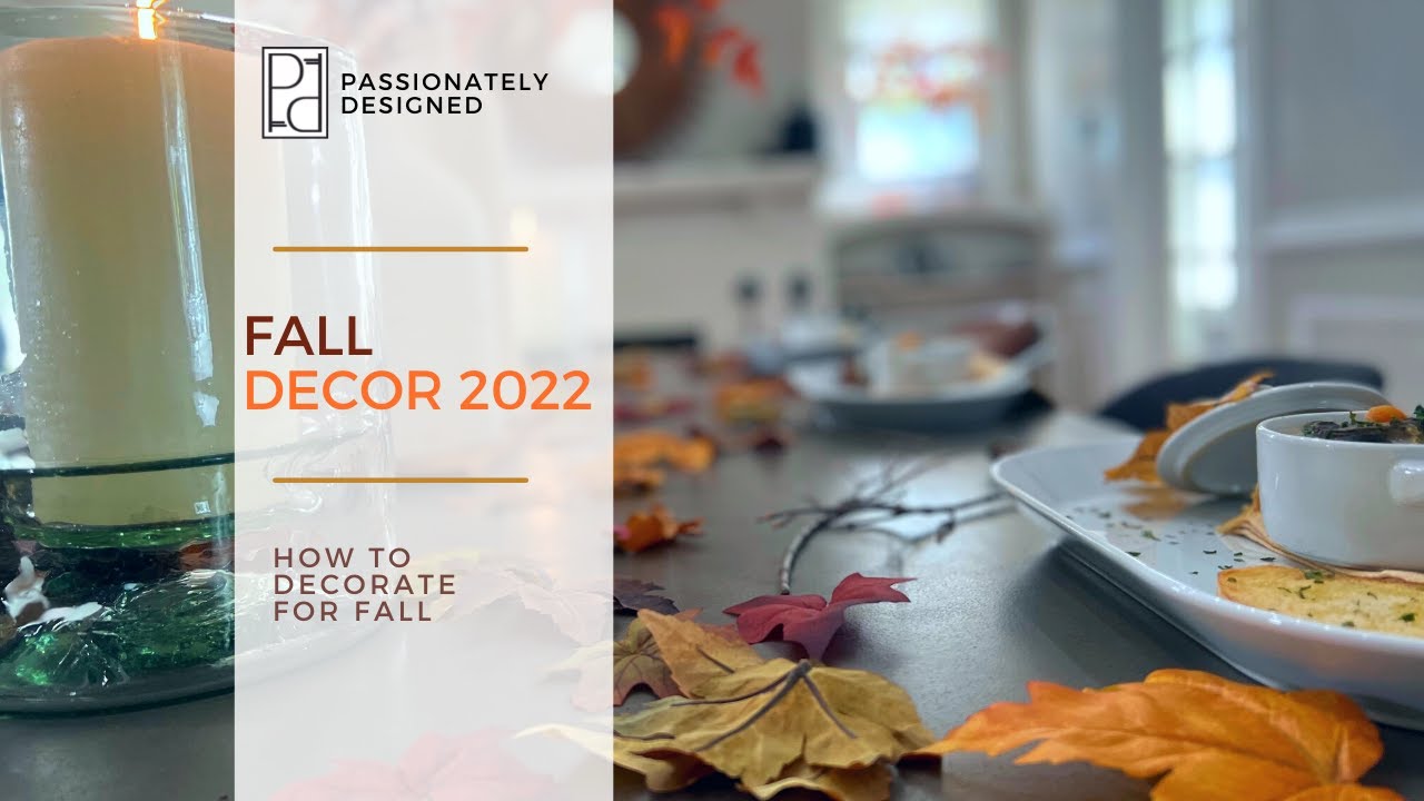 Fall Decor 2022 | How To Decorate For Fall - YouTube