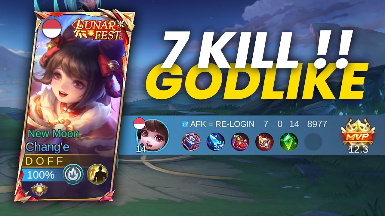 7 KILL GODLIKE | EASY WIN | BUILD CHANG'E TERSAKIT 2024 | TOP GLOBAL ...
