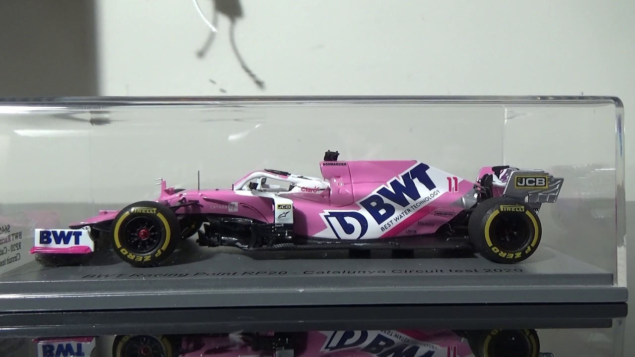 Sergio Perez 2020 BWT Racing Point RP20 Barcelona Test 1:43 Scale F1 ...