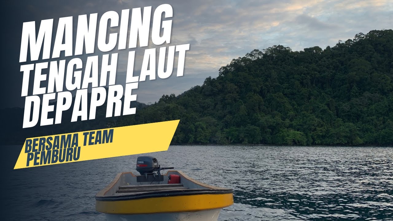 Hunting Fish in the Middle of the Depapre Sea until Night - YouTube