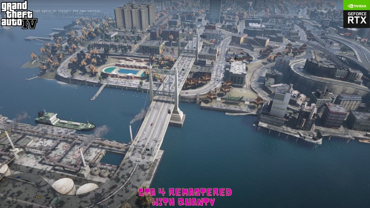 GTA IV Remastered enhanced maxed out night graphics with Quantv ...