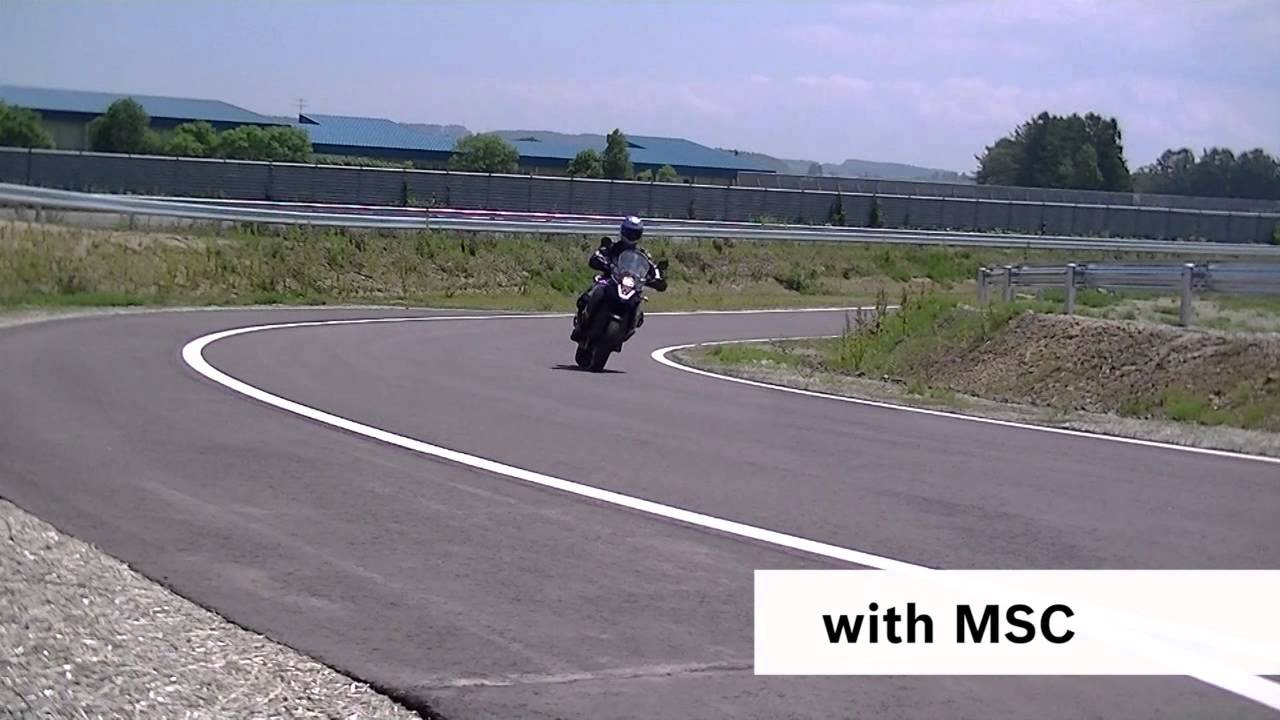 EN | Bosch Motorcycle stability control (MSC): Front-wheel braking at ...