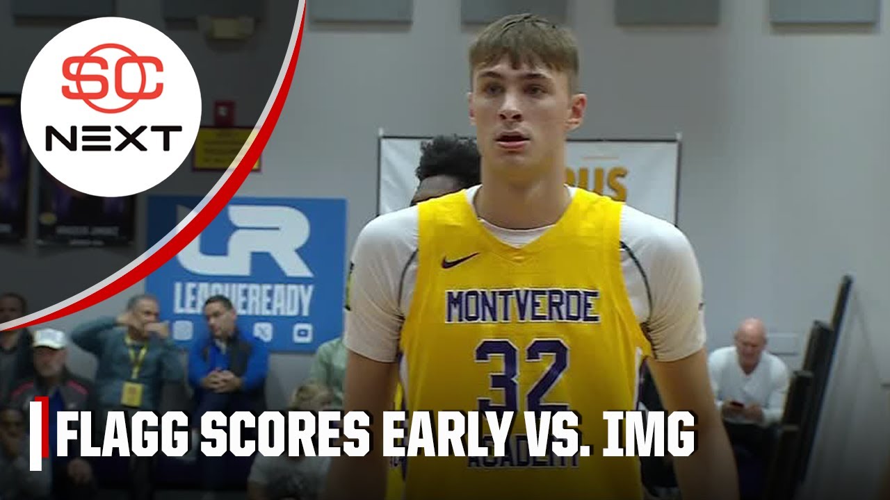 Cooper Flagg hits early and-1 jumper for Montverde vs. IMG Academy | SC ...