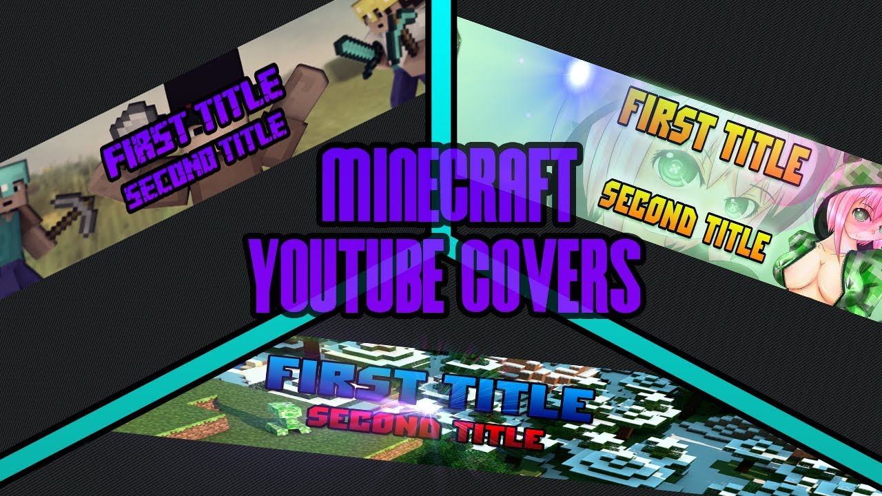 Free MineCraft YouTube Backgrounds! (Pack of 3) - YouTube