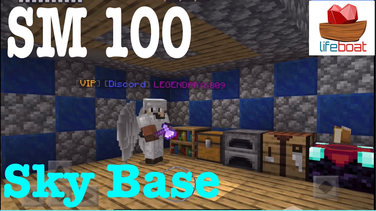 Minecraft Lifeboat Survival Mode / Server SM 100 / PVP Player’s Sky ...