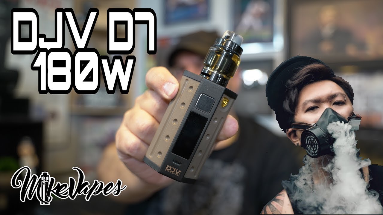 DJV D7 180w Mod By Adrian Lo DEJAVU - YouTube