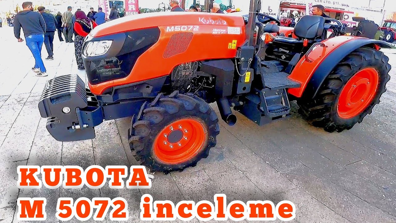 Japon Harikası Kubota M5072 Detaylı İnceleme - YouTube