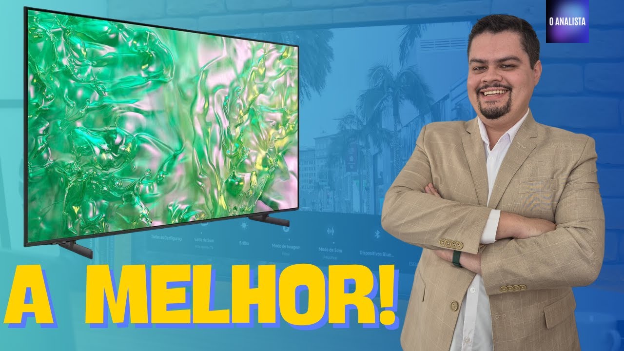A TV mais VENDIDA da SAMSUNG foi atualizada! / REVIEW! SAMSUNG DU8000 ...