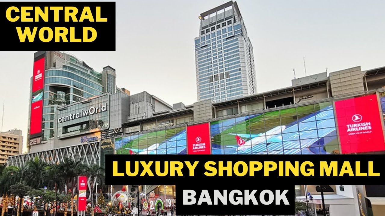 Central World Bangkok Shopping Tour | Luxury Shopping Mall, Bangkok ...