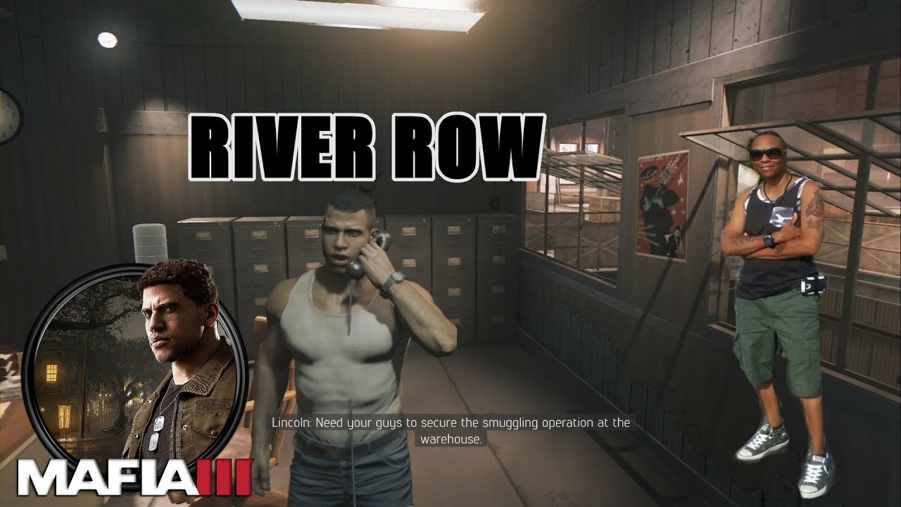MAFIA 3 MISSION RIVER ROW - YouTube