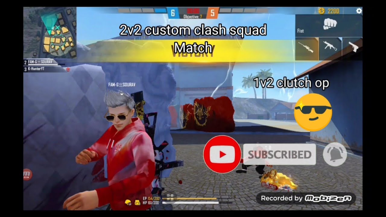 Clash Squad 2v2 Custom with friends l 1v2 clutch l Fam Gamers - YouTube