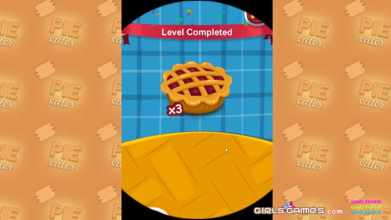 Pie Eater (Game Walkthrough by GirlsGames.com) - YouTube