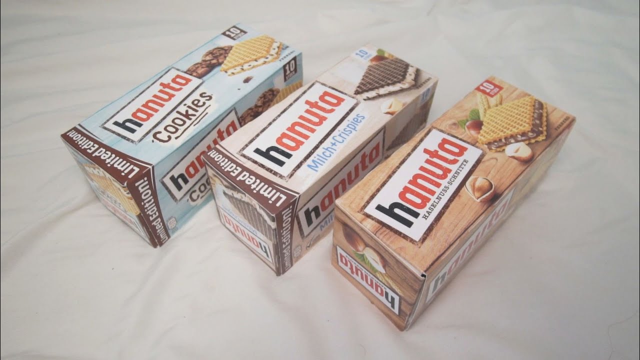 what is the best limited edition hanuta? - YouTube