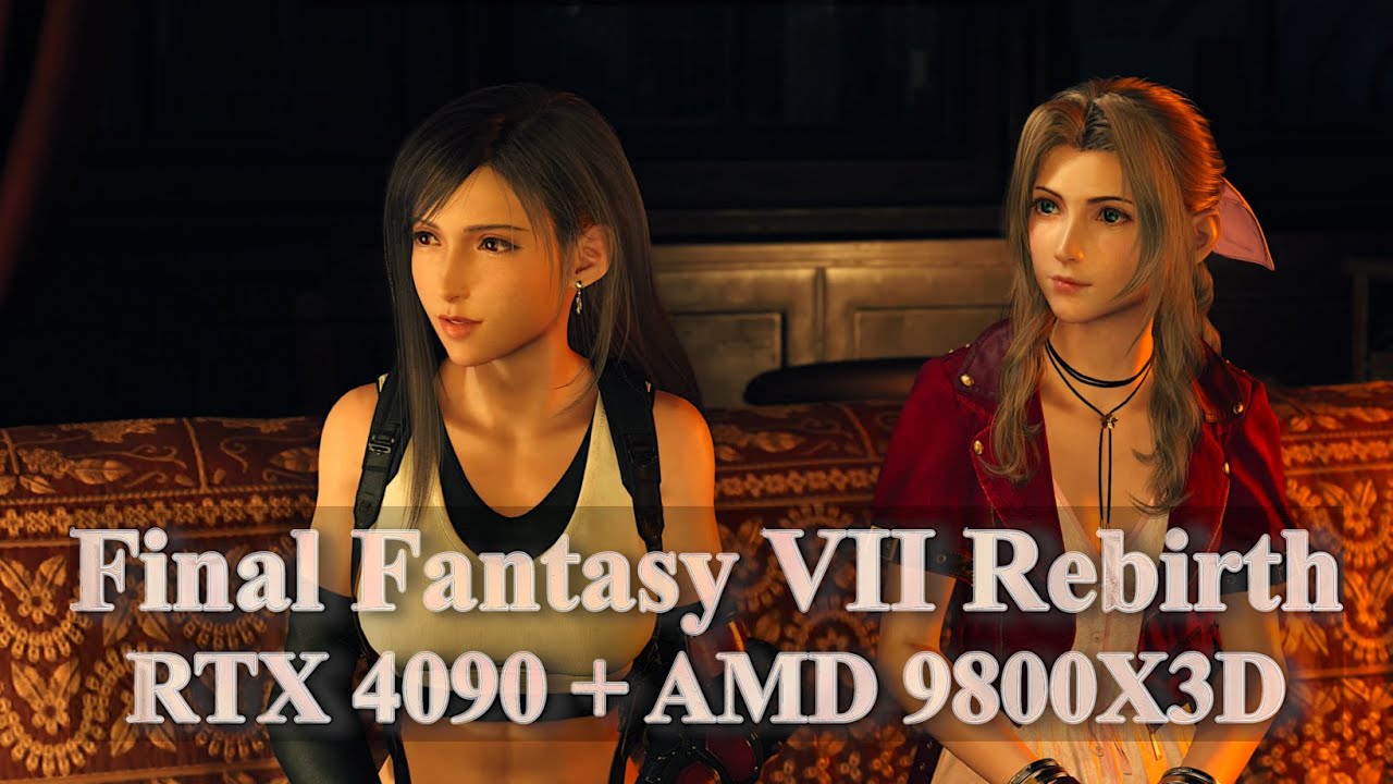 An hour of Final Fantasy 7 Rebirth PC gameplay on a Nvidia RTX 4090 ...