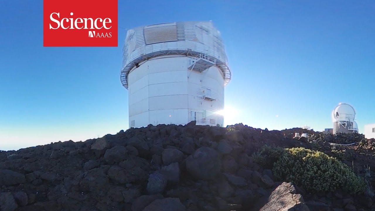 360 Video: Site of the world's largest solar telescope - YouTube