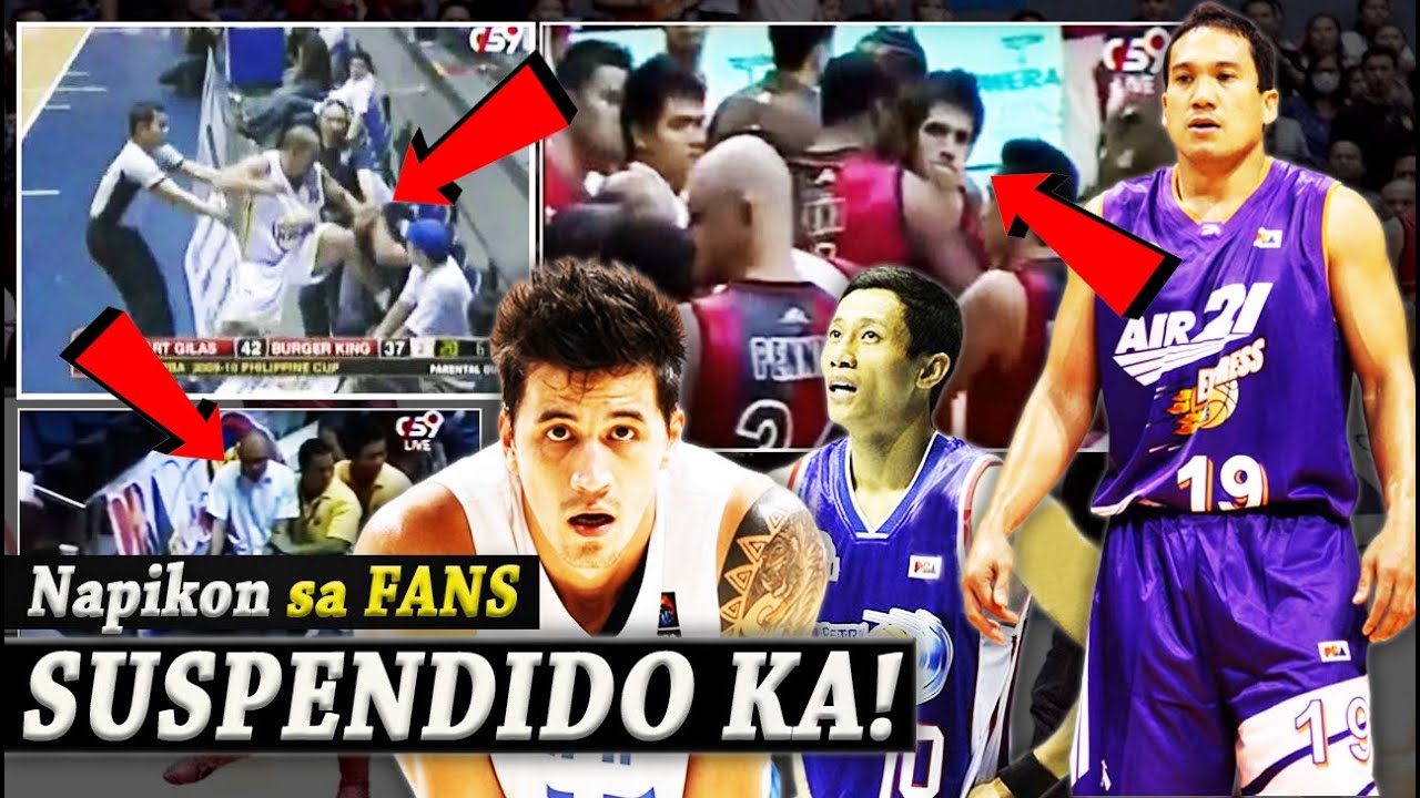 Noong may PBA Fan na NASUNTOK - YouTube